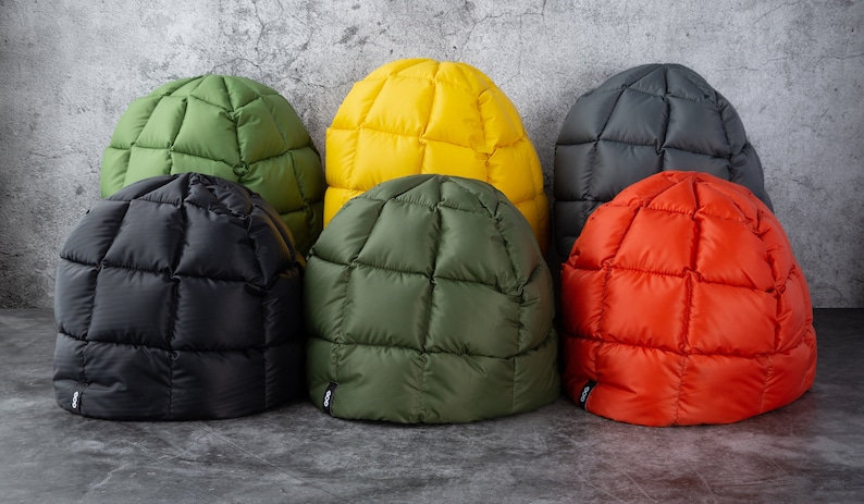Goose Down Beanie, Black Hat, Ultralight, Hiking, Outdoor, Winter Puffy ...