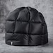 Goose Down Beanie, Black Hat, Ultralight, Hiking, Outdoor, Winter Puffy ...