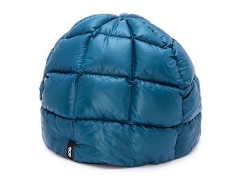 Goose Down Beanie, Black Hat, Ultralight, Hiking, Outdoor, Winter Puffy ...