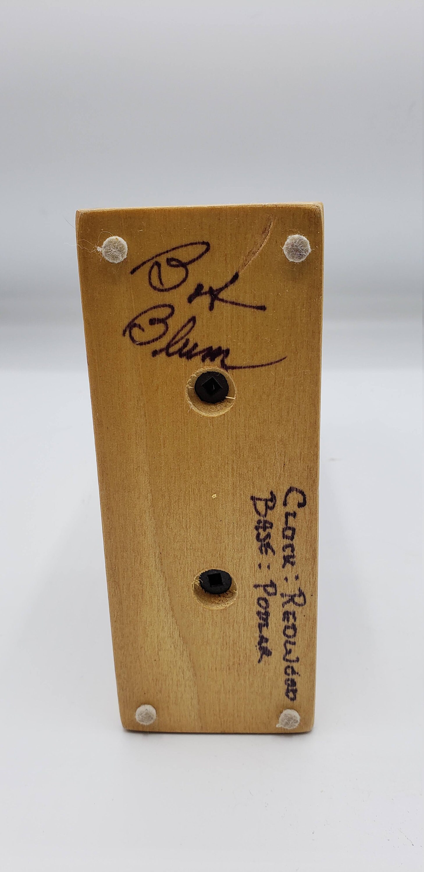 Live Edge Desktop Clock - Etsy