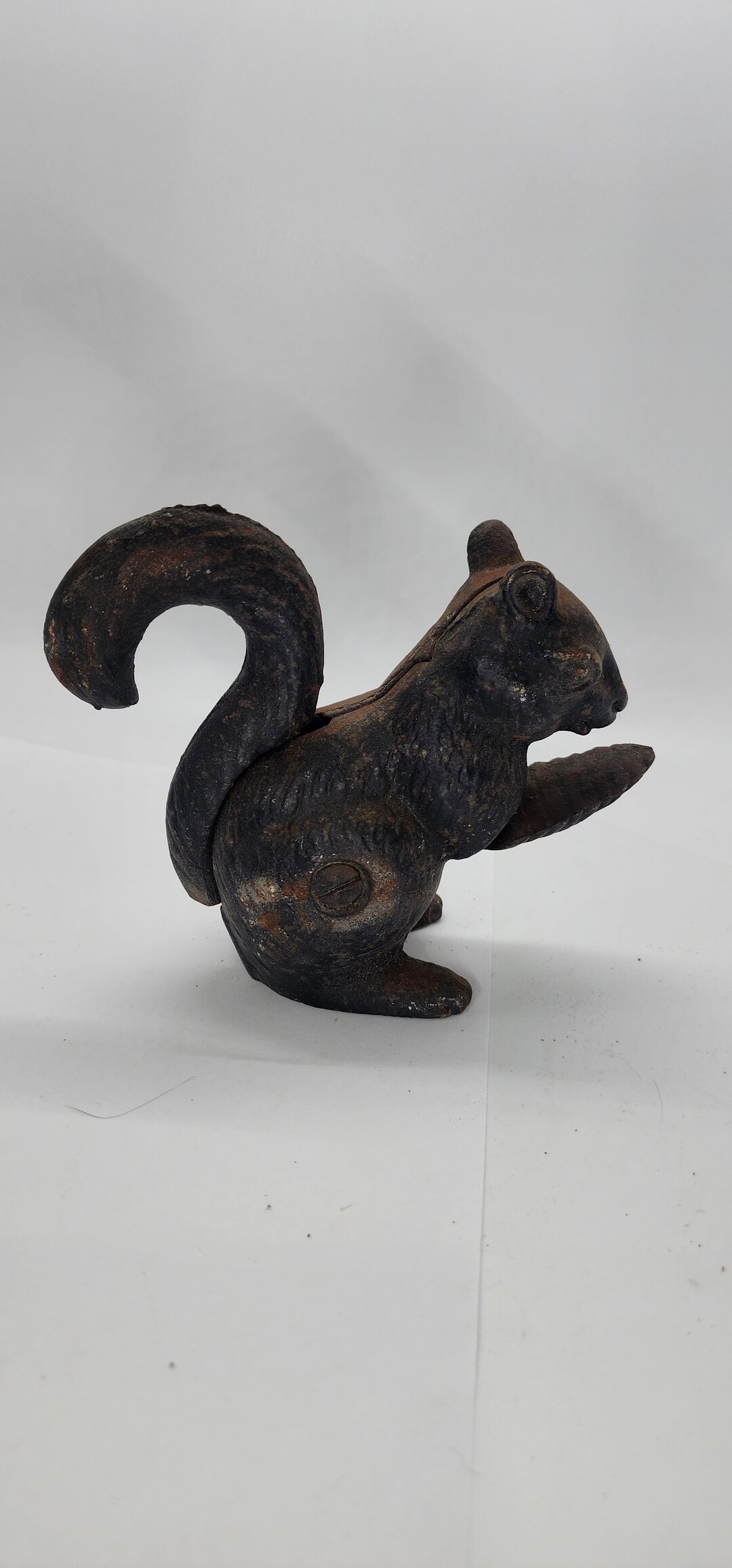 Cast Iron Squirrel Nut Cracker Vintage - Etsy