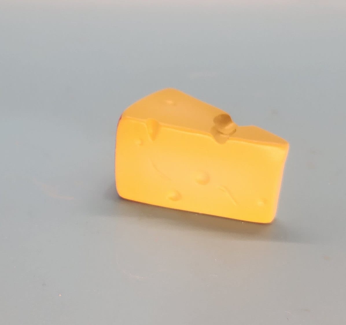A Tiny Slice of Cheese, Replica, Miniature 2 Inches by 1 Inch - Etsy