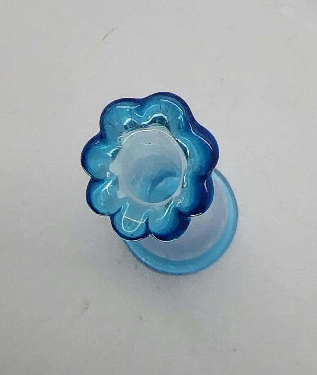 Vase: Single Rose Bud Vase, Light Blue, 9.75", Vintage - Etsy