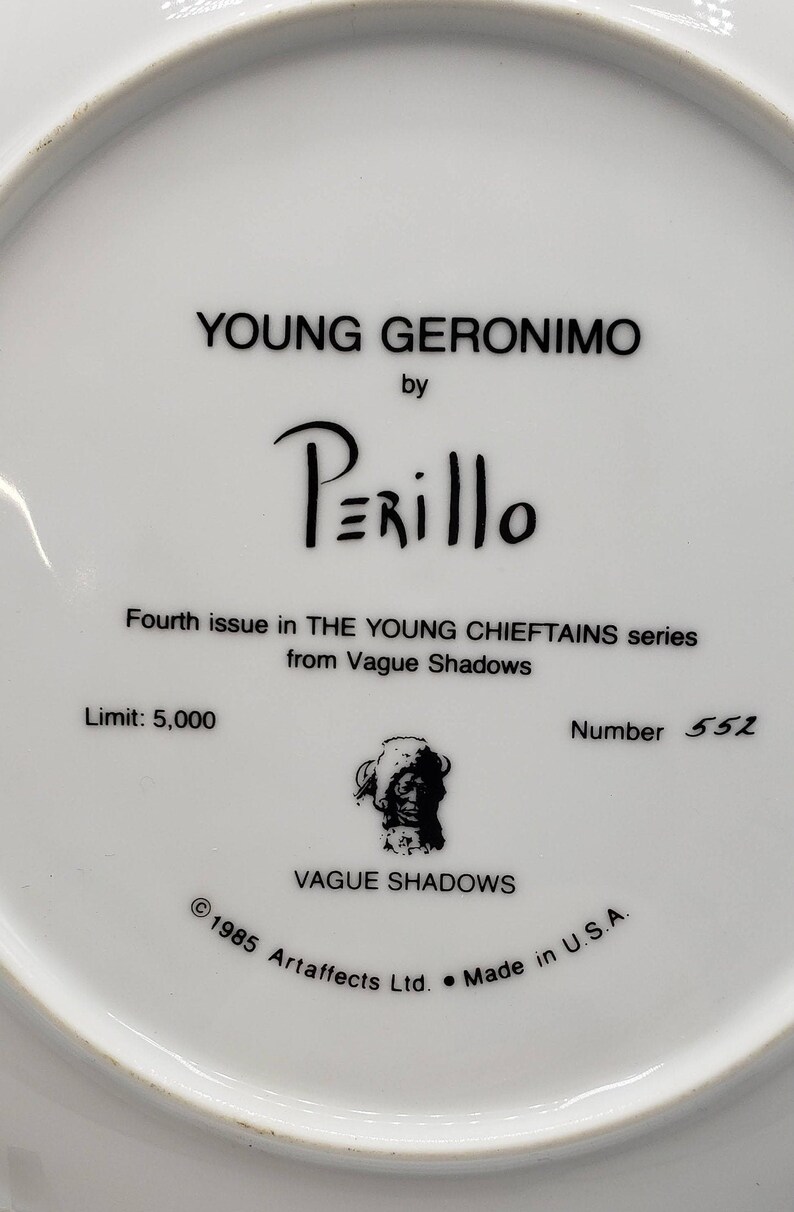 Young Geronimo by Gregory Perillo - Etsy