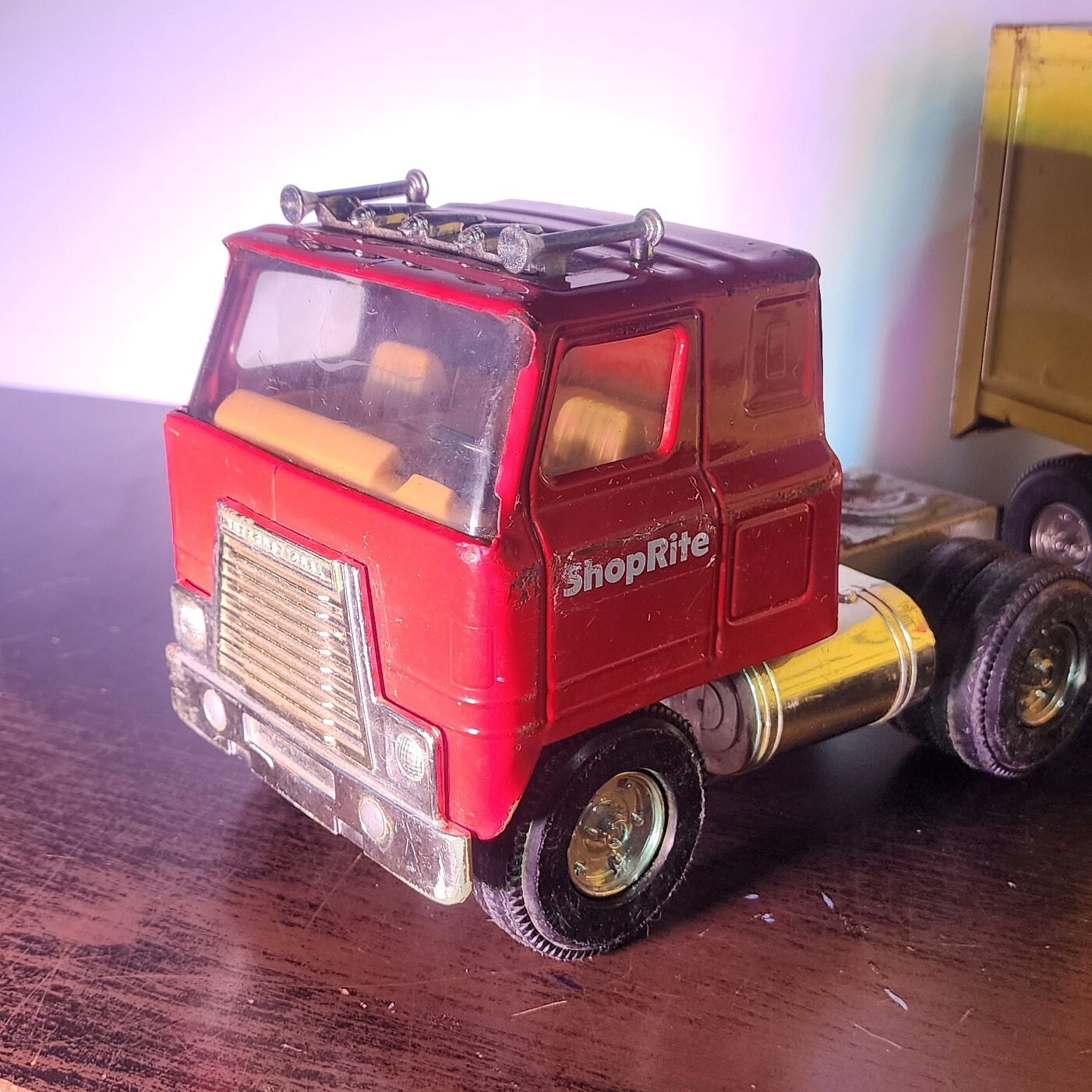Shoprite Rite, Vintage, ERTL, Tractor Trailer With Additional Trailer ...