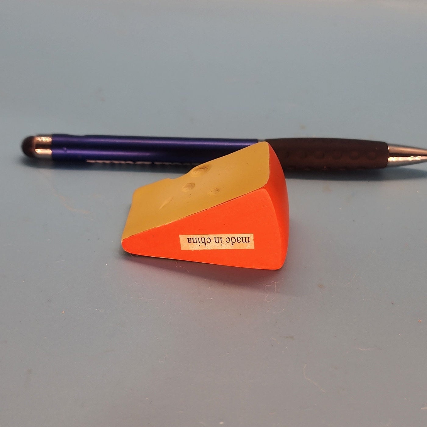 A Tiny Slice of Cheese, Replica, Miniature 2 Inches by 1 Inch - Etsy