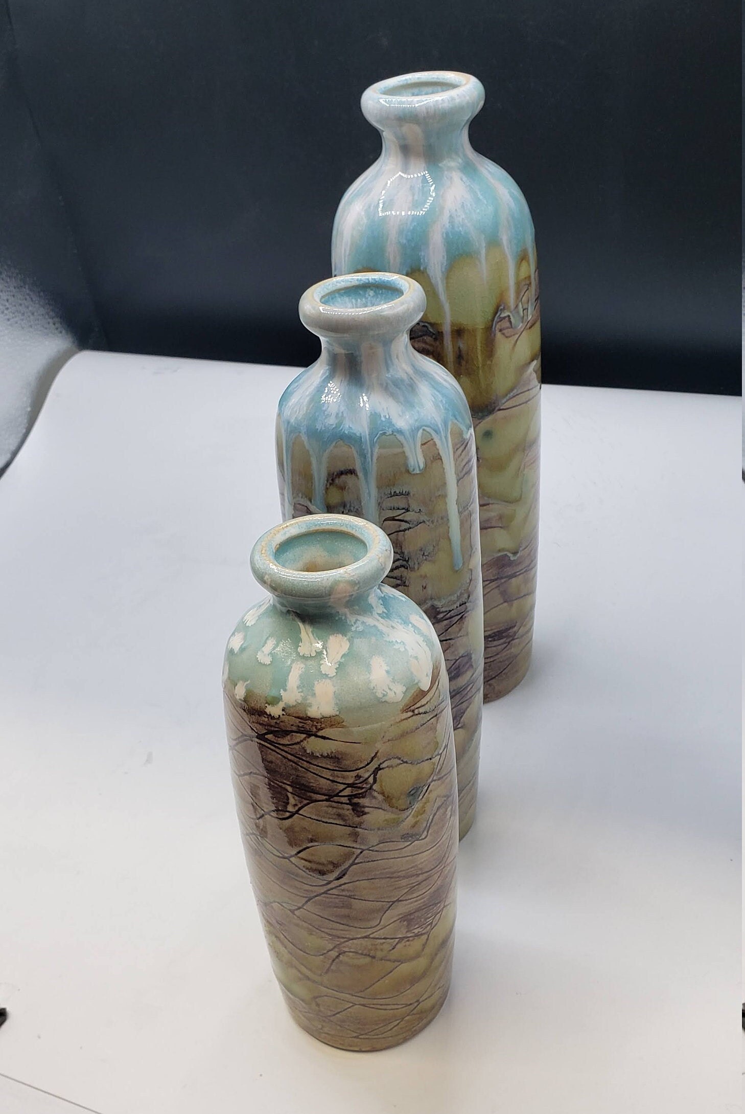 Apropos Home Collection Pottery Decorative Jugs Set of 3 - Etsy