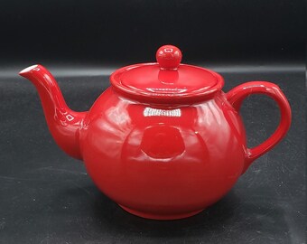 Red Teapot | Etsy