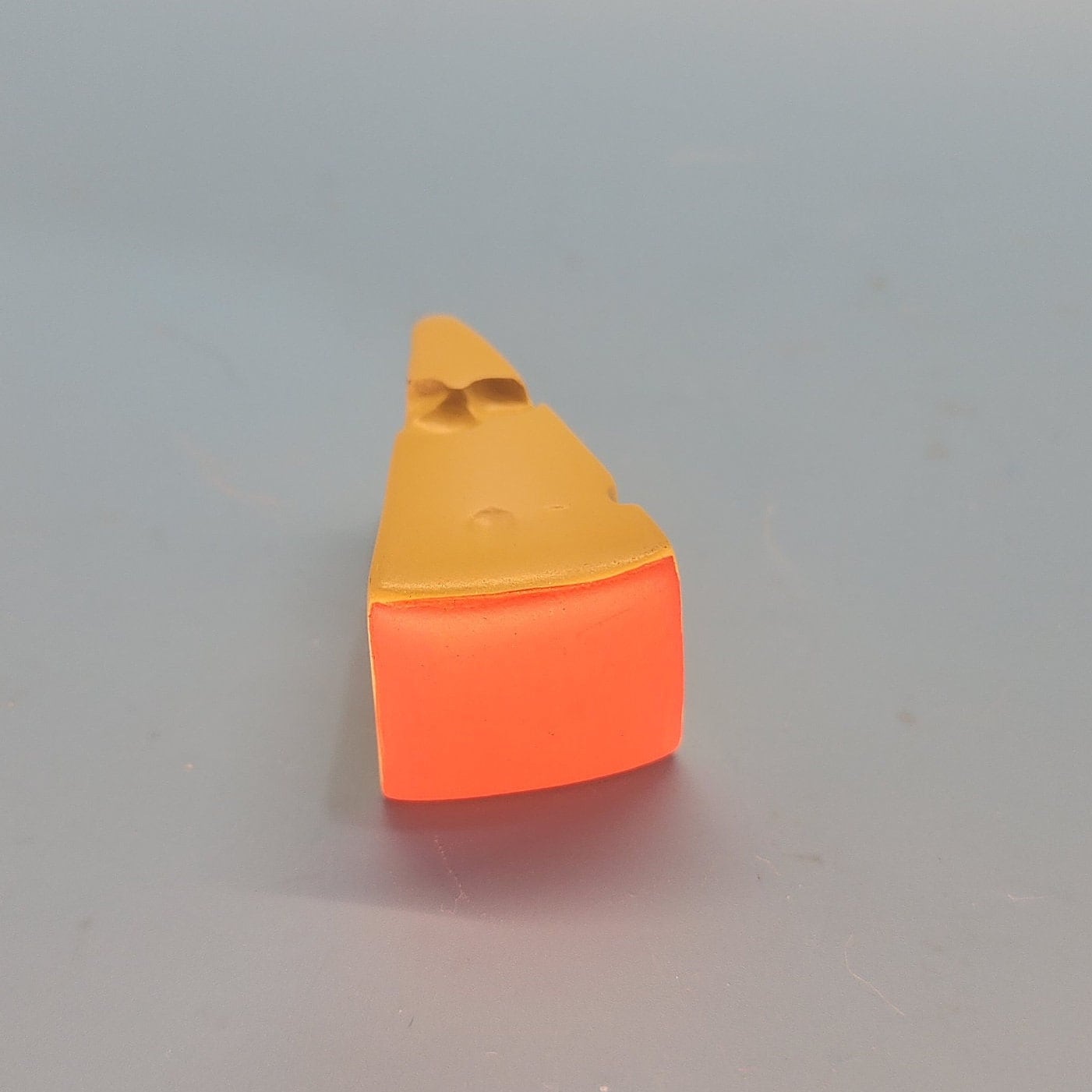 A Tiny Slice of Cheese, Replica, Miniature 2 Inches by 1 Inch - Etsy