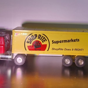 Shoprite Rite, Vintage, ERTL, Tractor Trailer With Additional Trailer ...