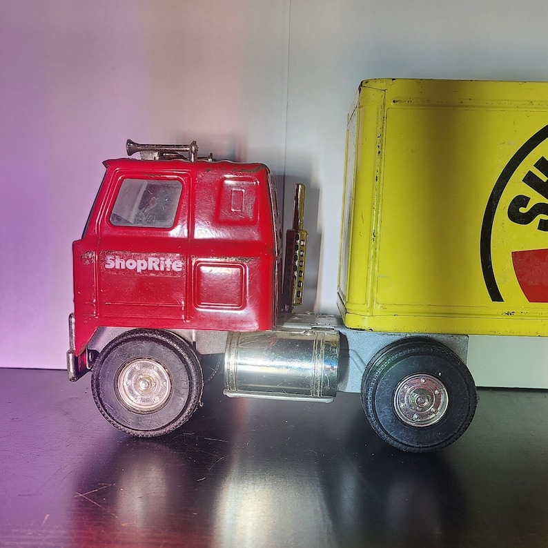 Shoprite Rite, Vintage, ERTL, Tractor Trailer With Additional Trailer ...