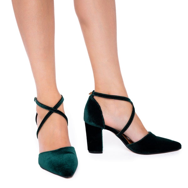 Green High Heels - Etsy