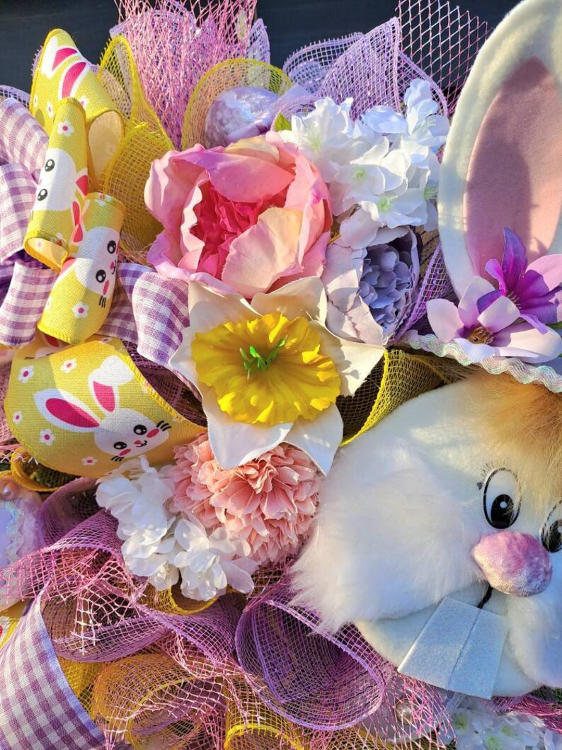 Easter Wreath, Easter Swag,easter Decoration,spring Wreath,easter Bunny ...