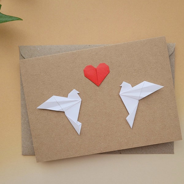 Origami Card - Etsy