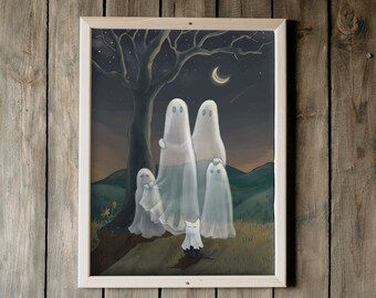 Family Ghost Portrait - Etsy