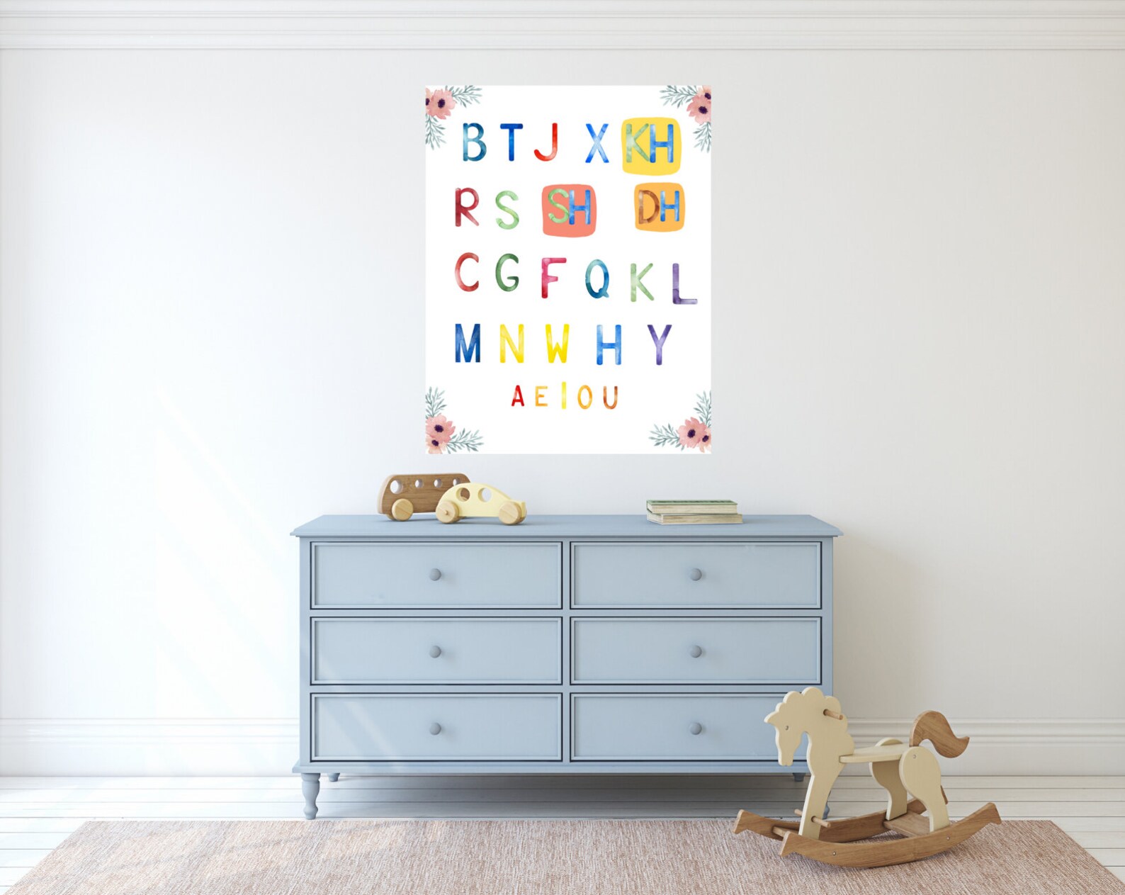 Somali Alphabet Print, Somali Language Wall Art, Somalia Living Room ...