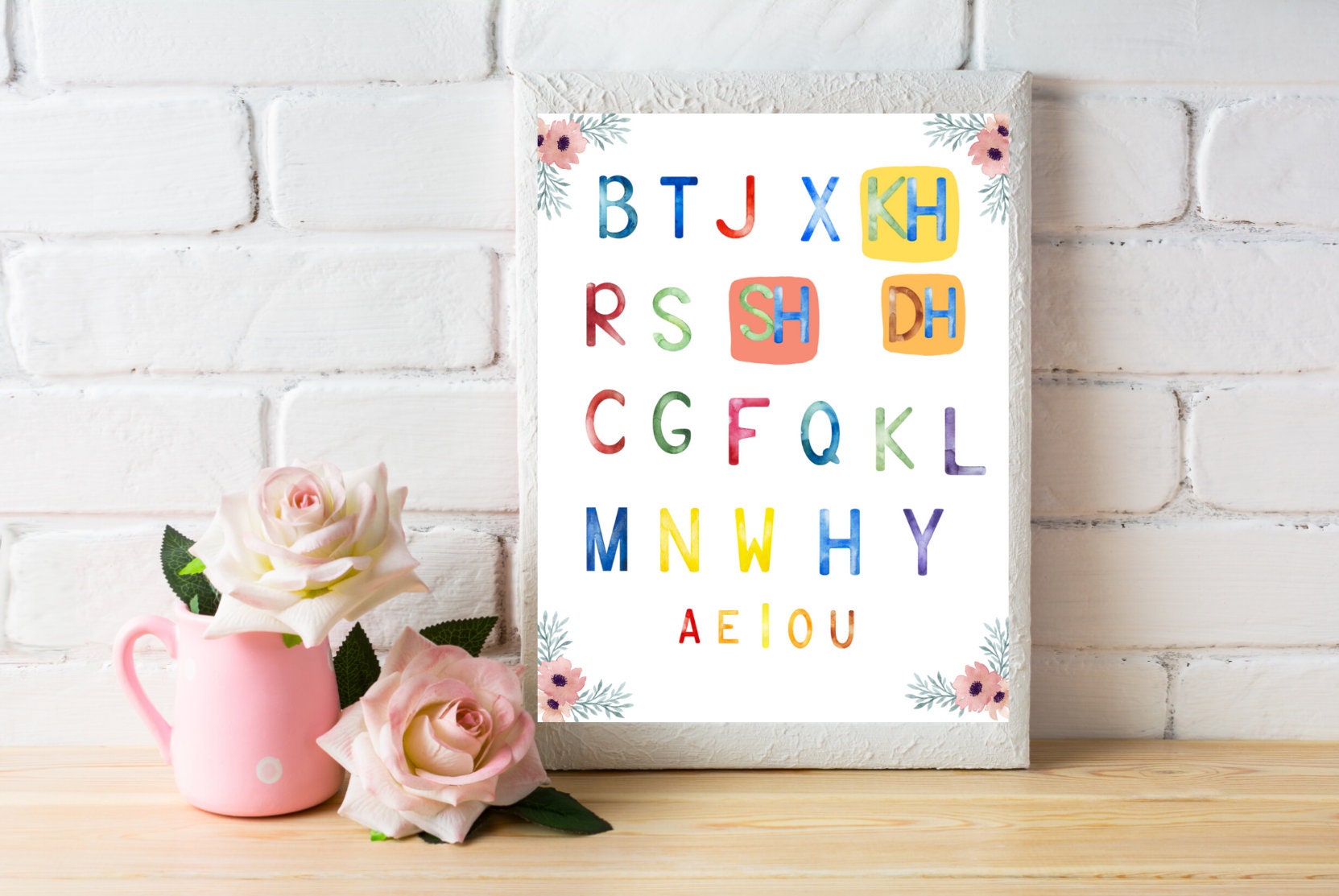 Somali Alphabet Print, Somali Language Wall Art, Somalia Living Room ...