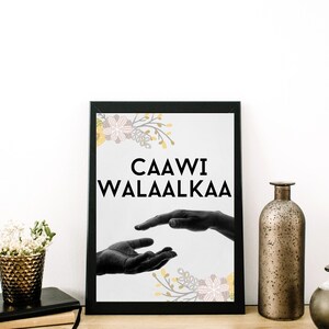 Digital Printable , Somali Language Print, Somali Proverbs ...