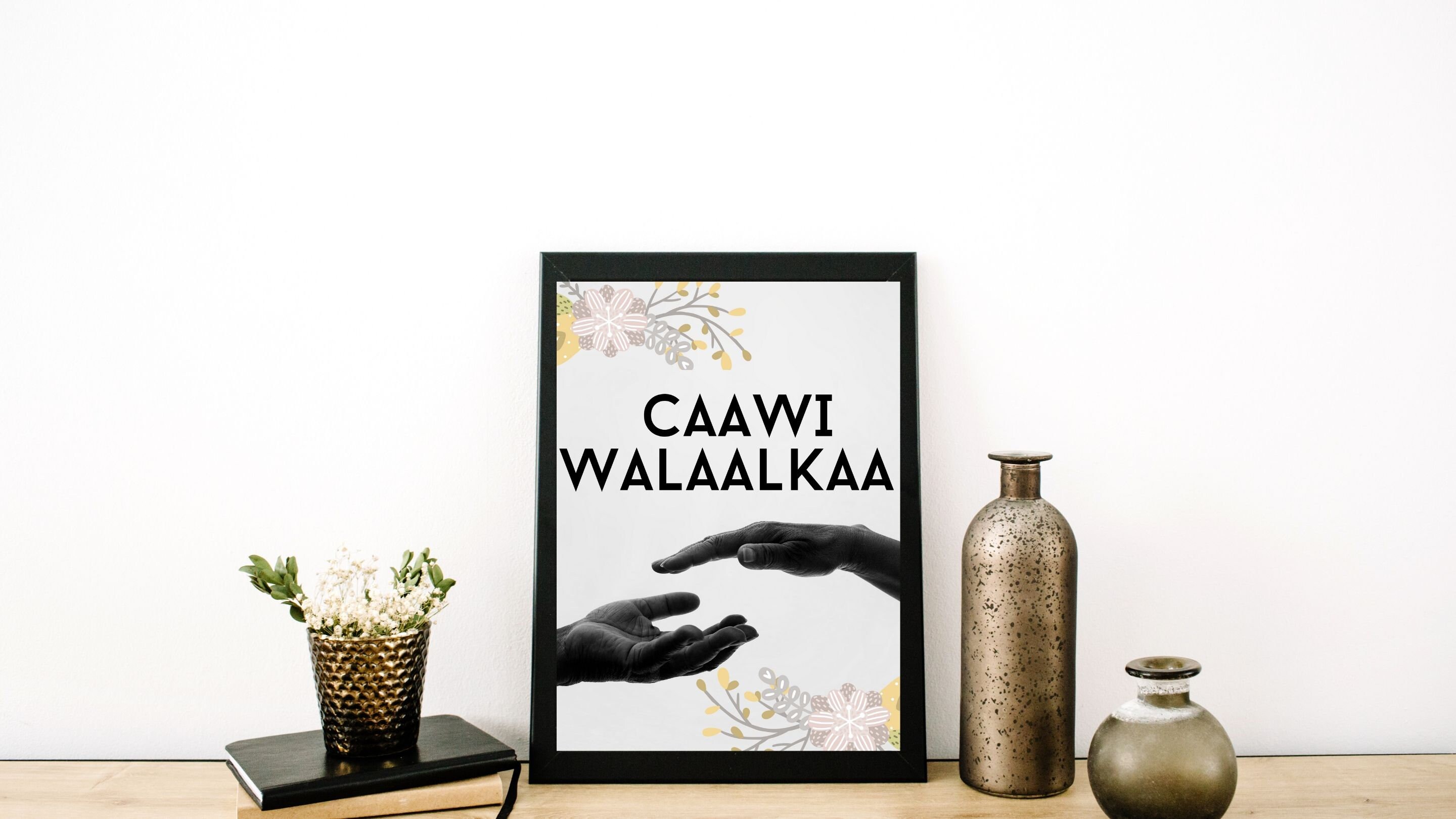 Digital Printable , Somali Language Print, Somali Proverbs ...