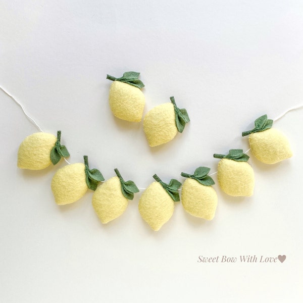 Lemon Garland - Etsy