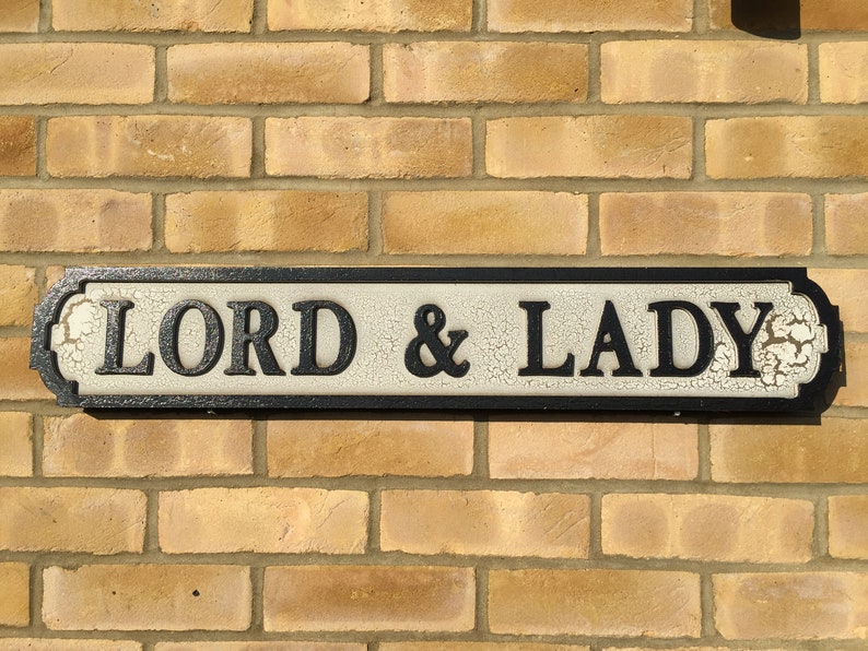 Retro Vintage Solid Wooden Street Sign Aged White Finish - Etsy