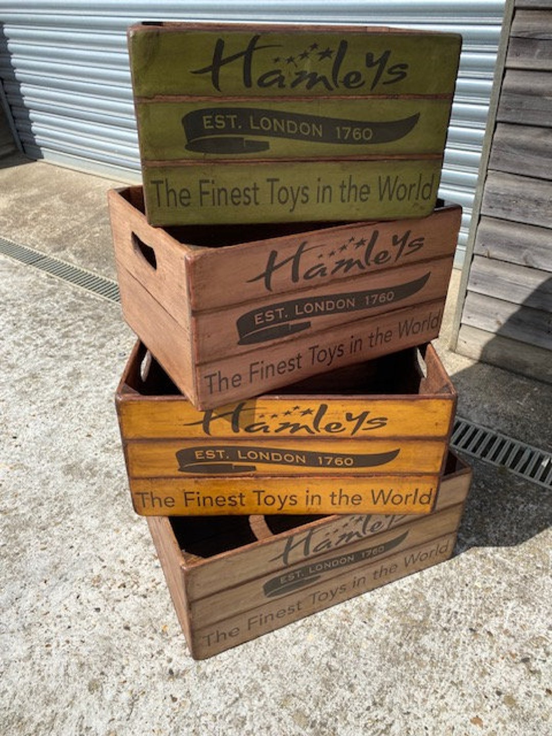 Large Sturdy Wooden Storage Boxes in 4 Sizes Toy Box - Etsy UK