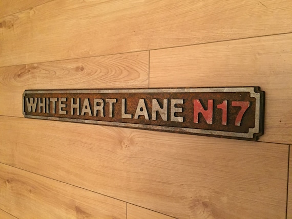 Retro Vintage Solid Wooden Street Sign Rust Effect Finish | Etsy