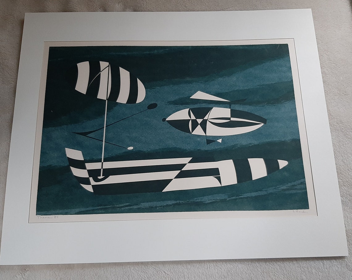 Edward Landon theorem Bs american 1911-1984 - Etsy