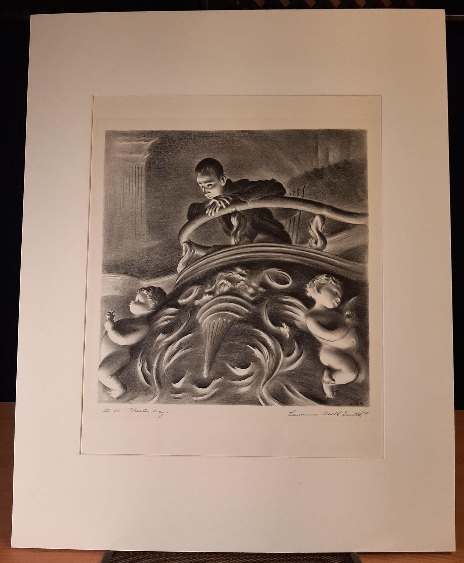 Lawrence Beall-smith american 1909-1995 theatre Magic, Lithograph, 1938 ...