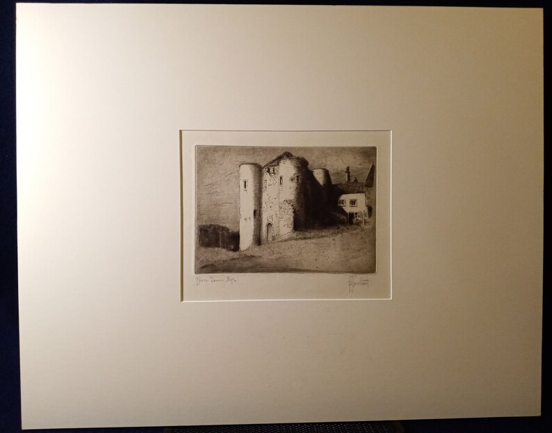 Richard George Mathews english 1870-1955 tower - Etsy