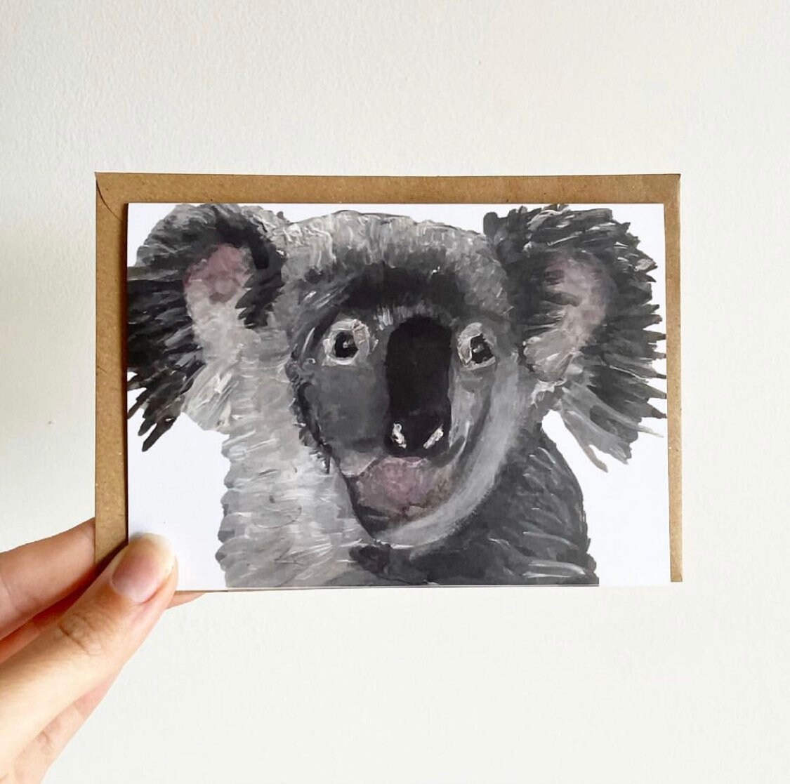 Koala Greeting Card All Occasion Card Recycled Koala Card | Etsy
