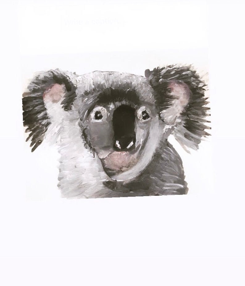 Koala Greeting Card All Occasion Card Recycled Koala Card | Etsy
