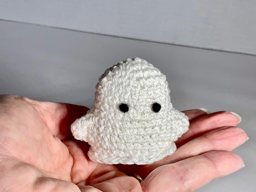 Tiny Spooky Crocheted Ghost Amigurumi - Etsy