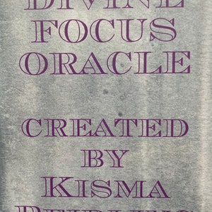 Divine Focus Oracle - Etsy
