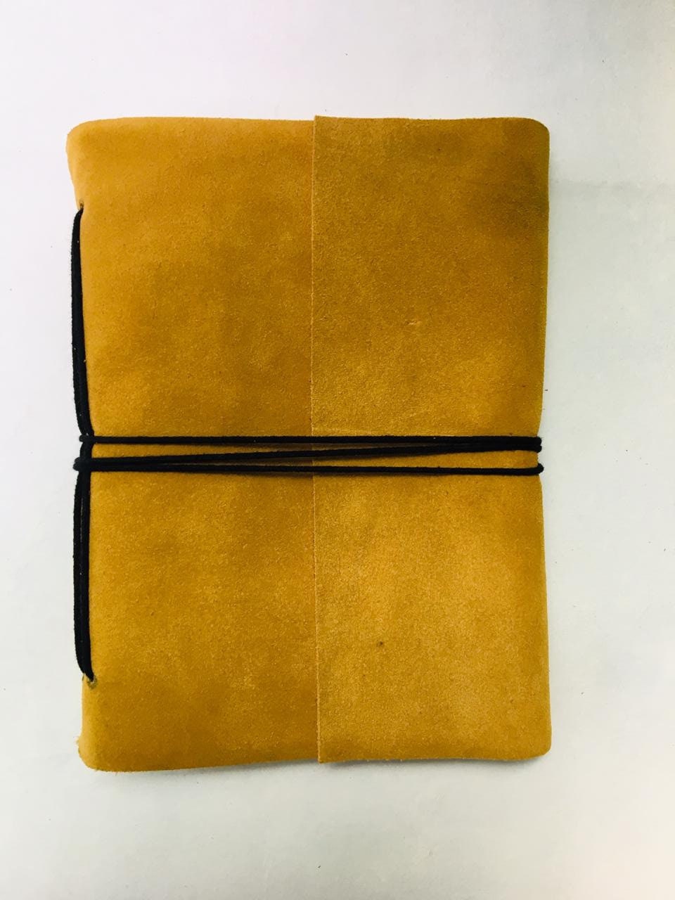 Suede Leather Journal With String Closure for Men and Woman - Etsy UK