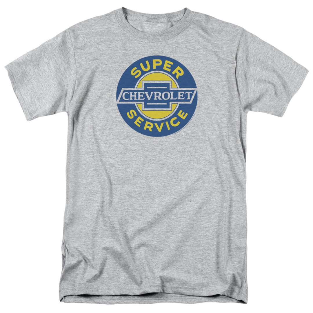 Chevrolet Super Service Logo Athletic Heather Shirts - Etsy