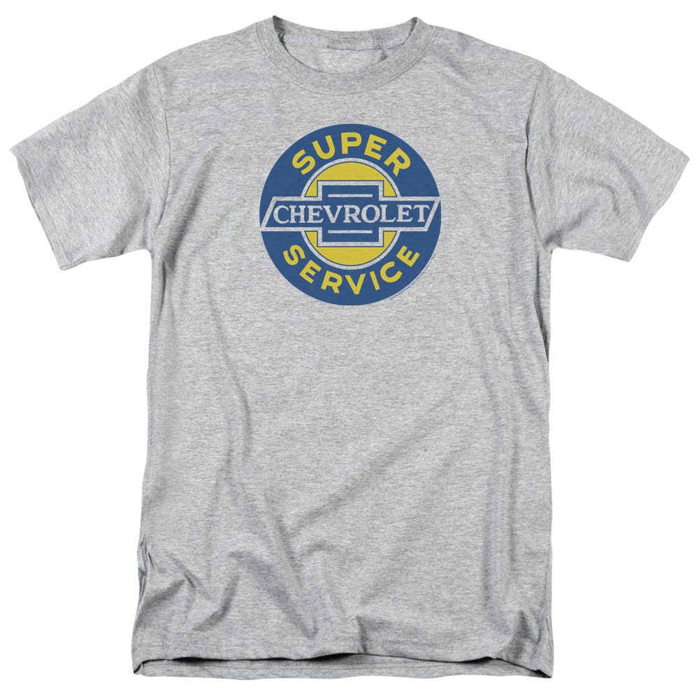 Chevrolet Super Service Logo Athletic Heather Shirts - Etsy
