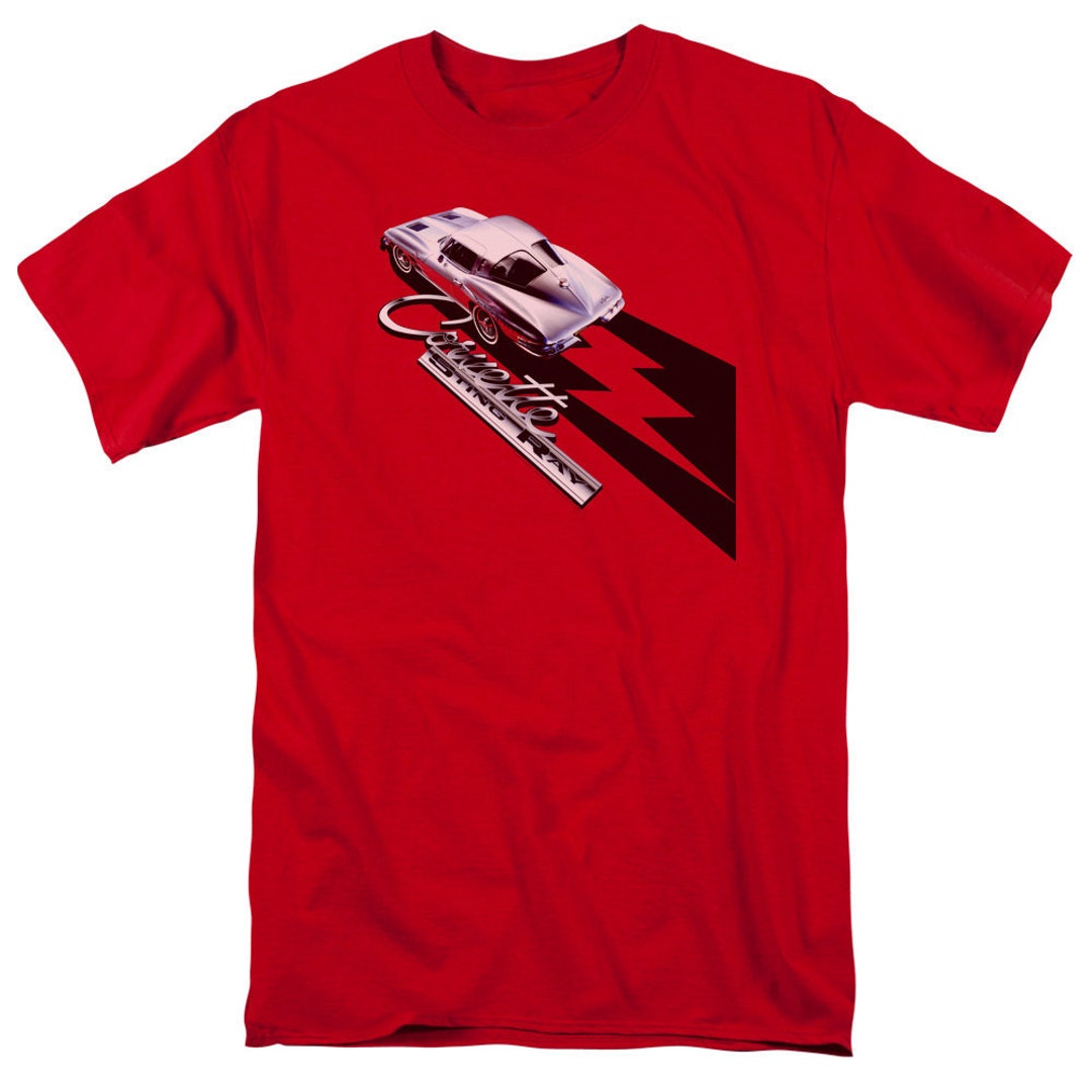 Chevrolet Corvette Stingray Split Window Red Shirts - Etsy