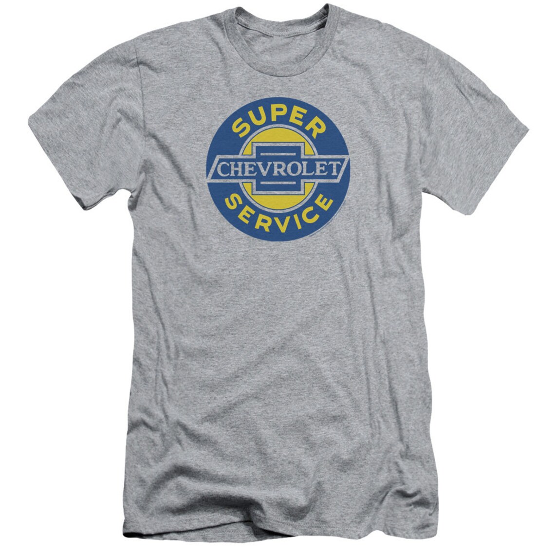 Chevrolet Super Service Logo Athletic Heather Shirts - Etsy