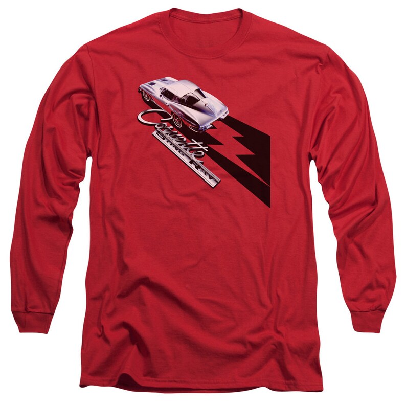 Chevrolet Corvette Stingray Split Window Red Shirts - Etsy