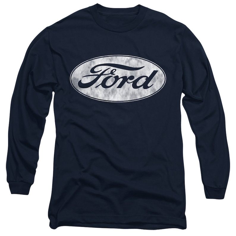 Distressed Ford Logo Adult Navy Blue Shirts - Etsy