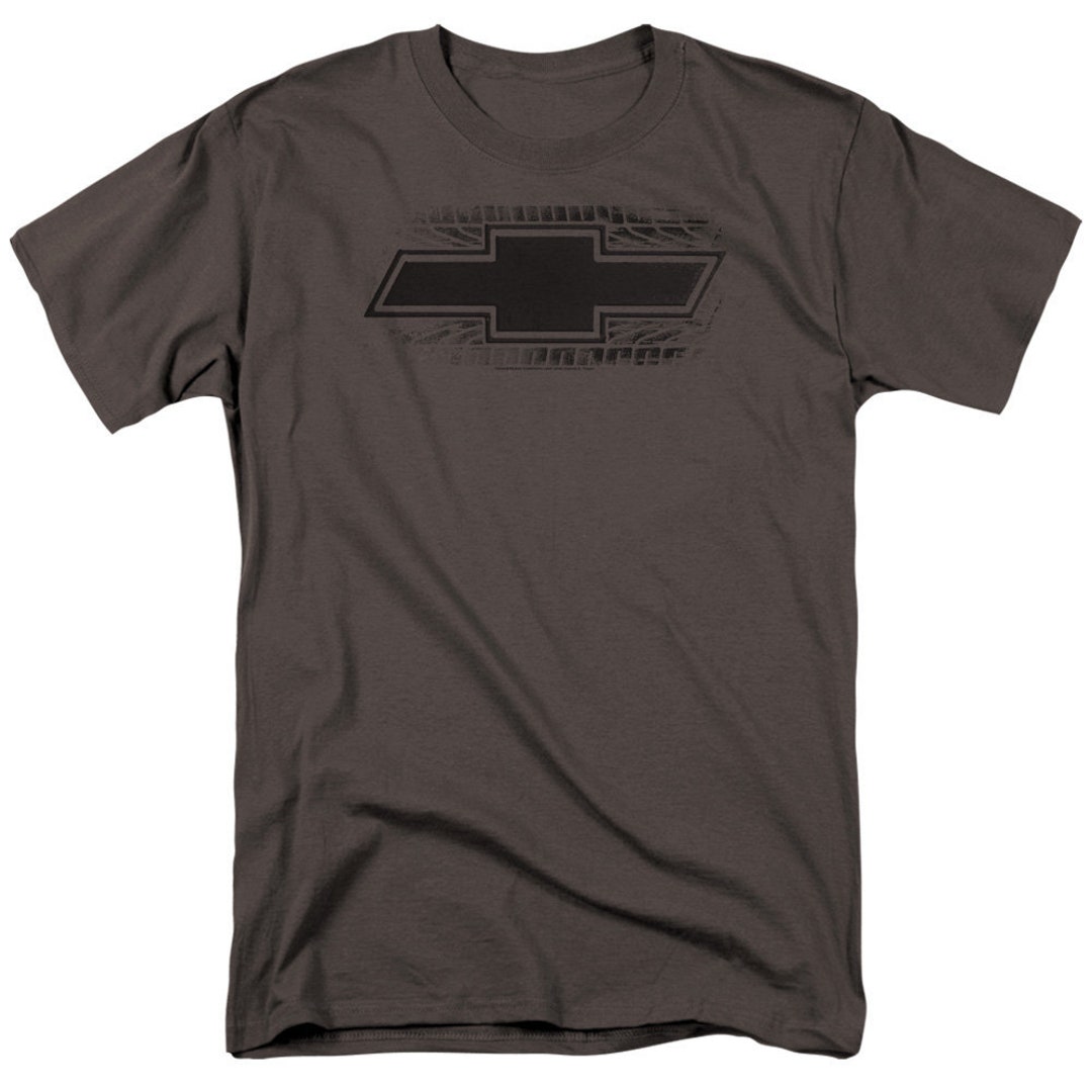 Chevrolet Burnout Bowtie Logo Charcoal Shirts - Etsy
