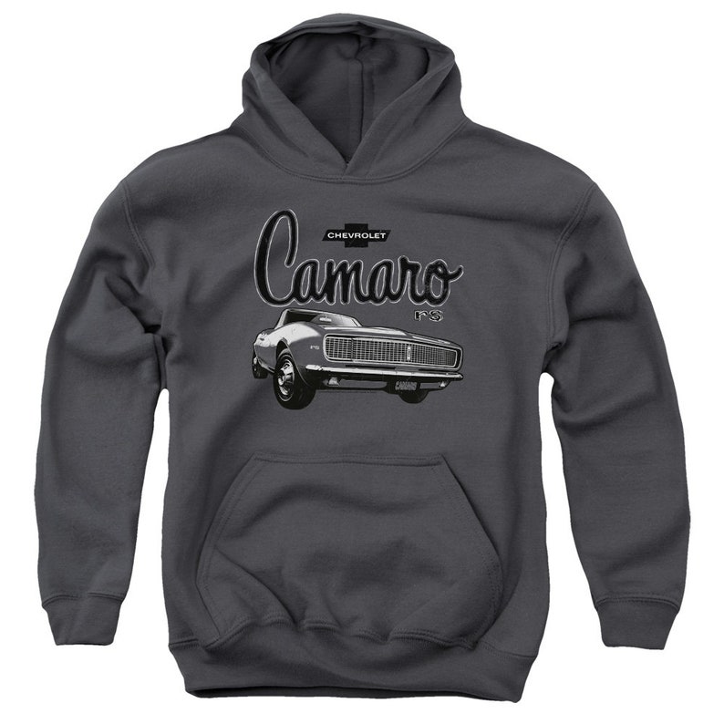 Chevrolet Camaro Script Car Logo Kids Charcoal Shirts - Etsy