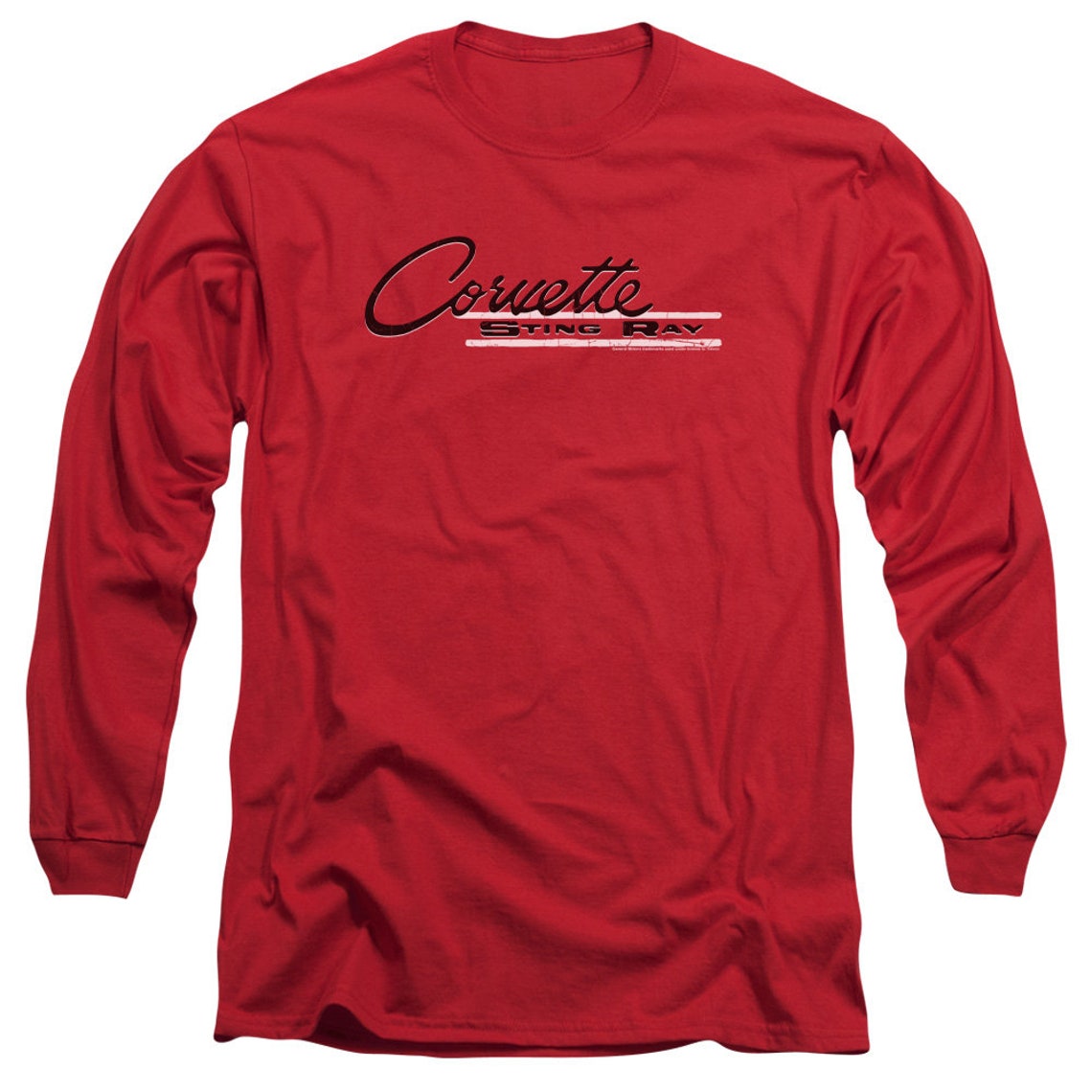 Chevrolet Corvette Stingray Logo Red Shirts - Etsy