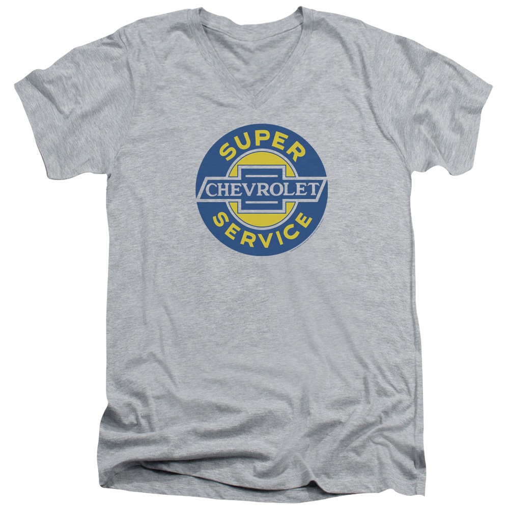 Chevrolet Super Service Logo Athletic Heather Shirts - Etsy