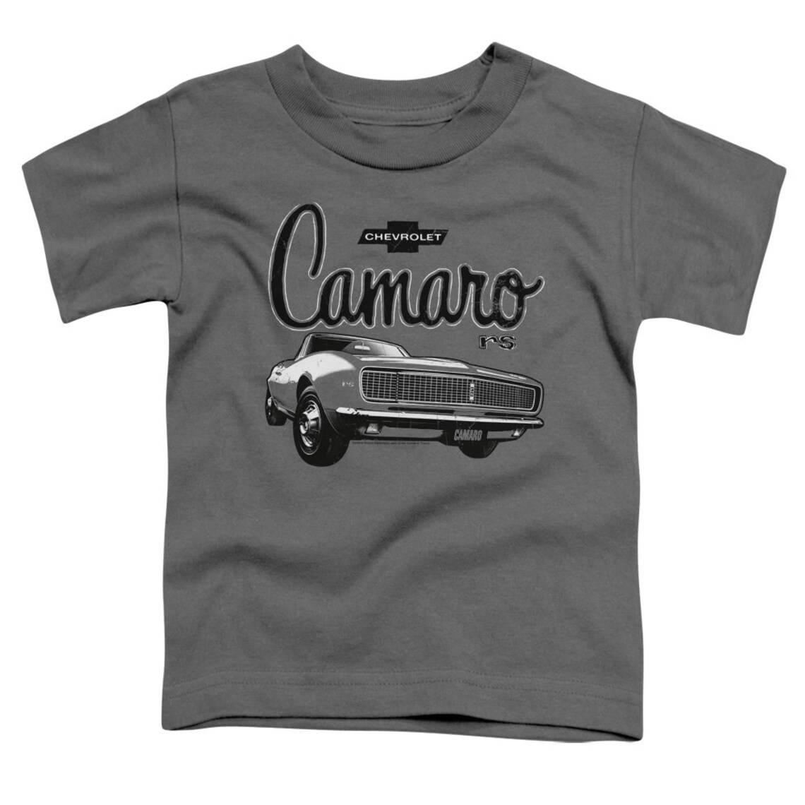 Chevrolet Camaro Script Car Logo Kids Charcoal Shirts - Etsy