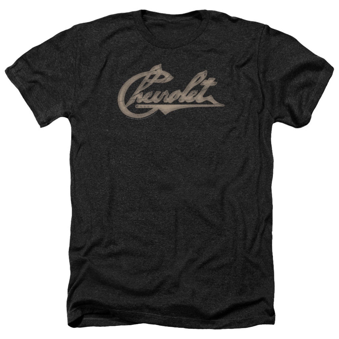 Chevrolet Script Logo Black Shirts | Etsy