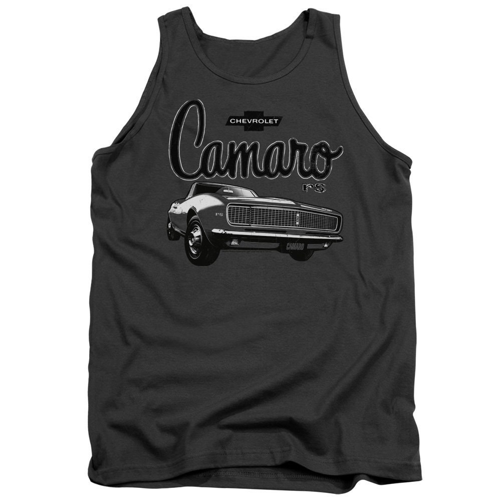 Chevrolet Camaro Script Car Charcoal Shirts | Etsy