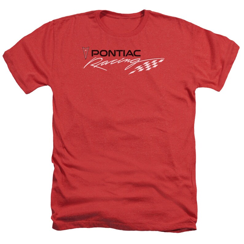 Pontiac Racing Checkered Flag Red Shirts - Etsy