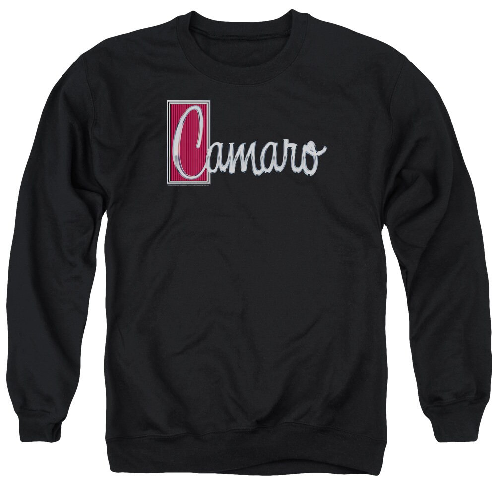 Chevrolet Camaro Chrome Script Logo Black Shirts - Etsy